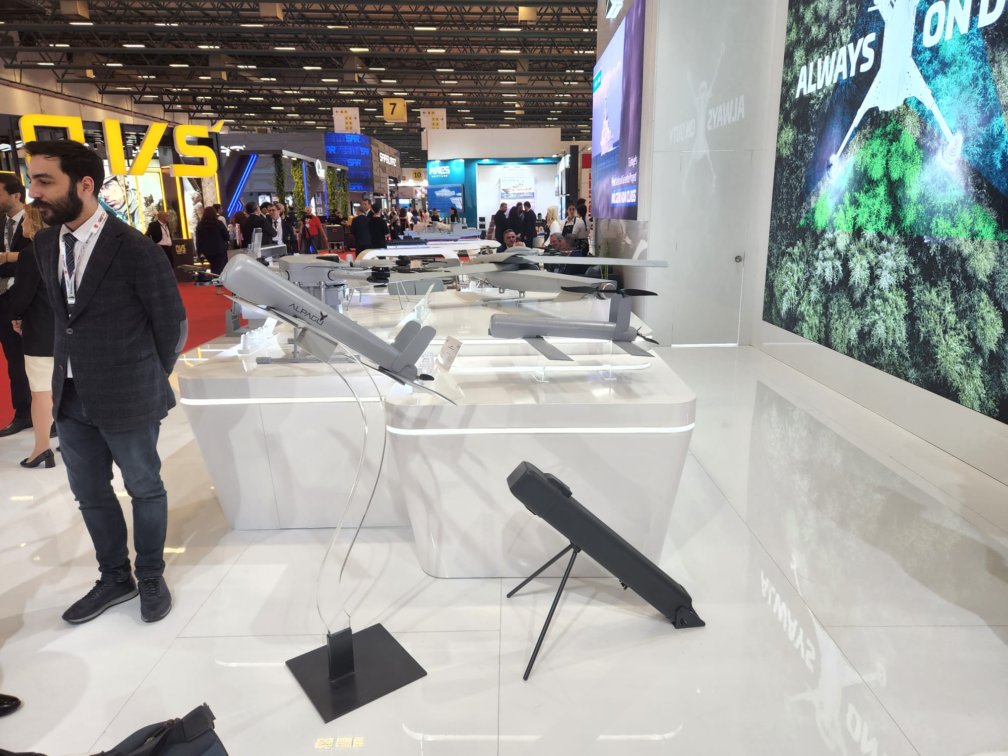 1/1 STM ALPAGU DRONE Mock-Up IDEF 2023 - ViaPia